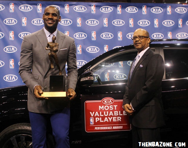 Lebron James Wins Mvp 2012 Nba Most Valuable Player Award Lebron